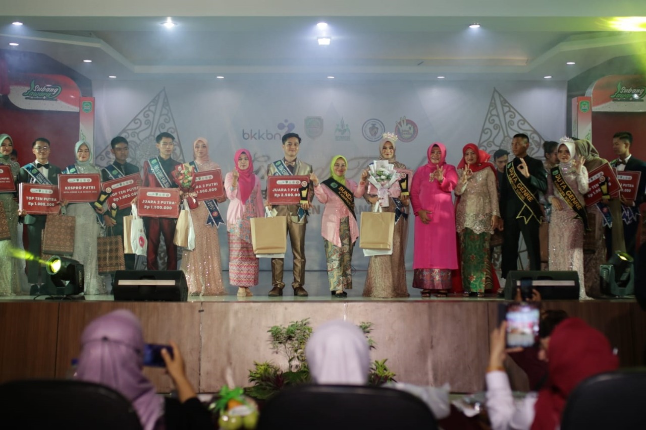 16 Finalis Bersaing di Grand Final Duta GenRe Kabupaten Subang 2022